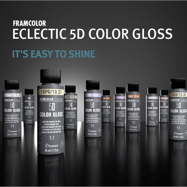 Framcolor Eclectic 5D Color Gloss – Instant Hair & Beauty Supplies ...