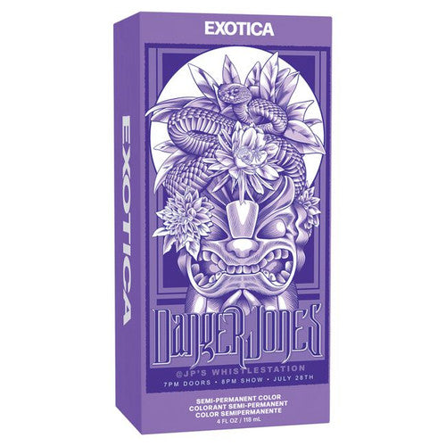 Danger Jones Exotica (Light Purple) Semi-Permanent Color 118ml ...