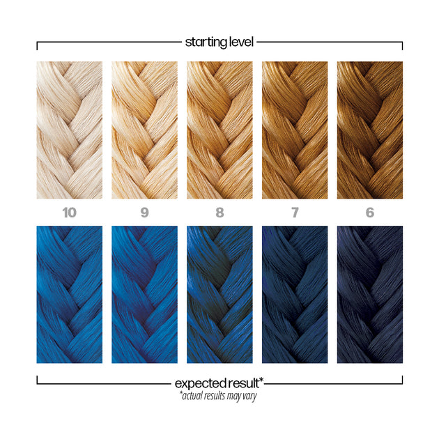 Danger Jones Solitude (Blue) Semi-Permanent Color 118ml – Instant Hair ...