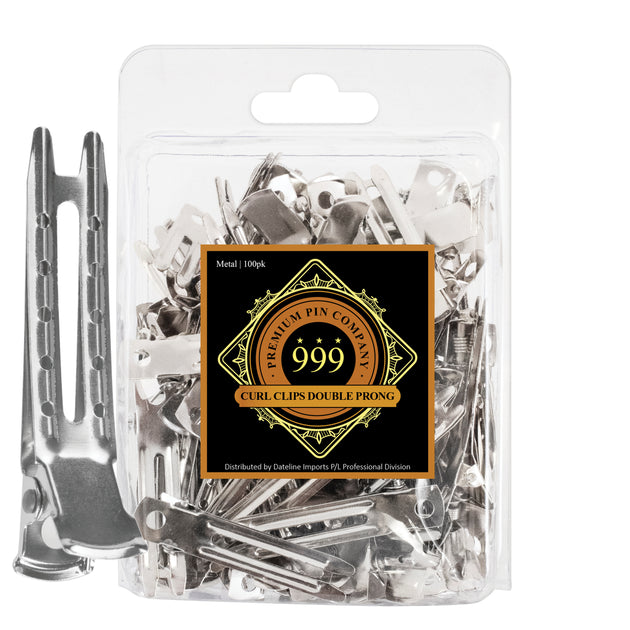 Curl Clips Double Prong Metal 100pk – Instant Hair & Beauty Supplies ...