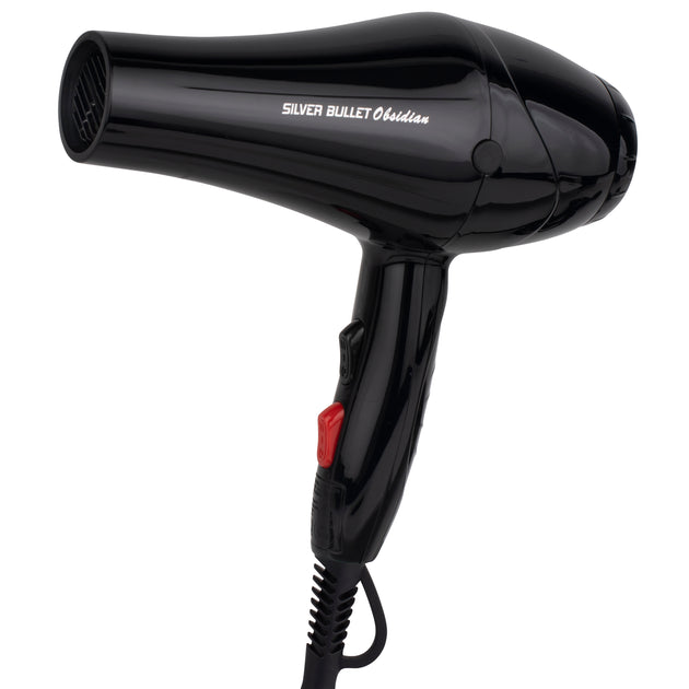 Silver Bullet Obsidian Hair Dryer Black – Instant Hair & Beauty ...