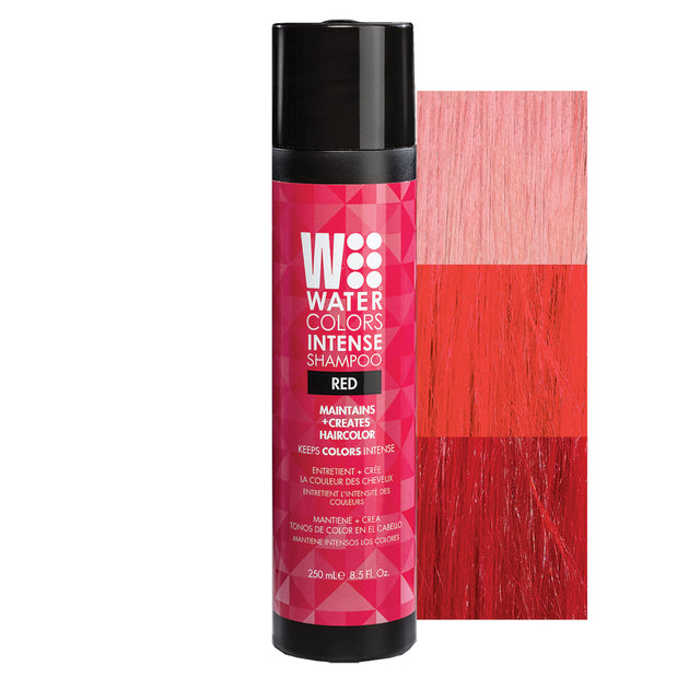 Watercolors Intense Color Depositing Shampoo Red 250ml – Instant Hair ...