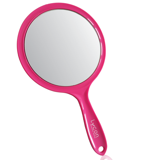 Lycon Pink Hand Held Mirror – Instant Hair & Beauty Supplies Australia